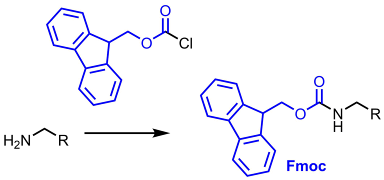 Fmoc基によるアミンの保護 | ネットdeカガク