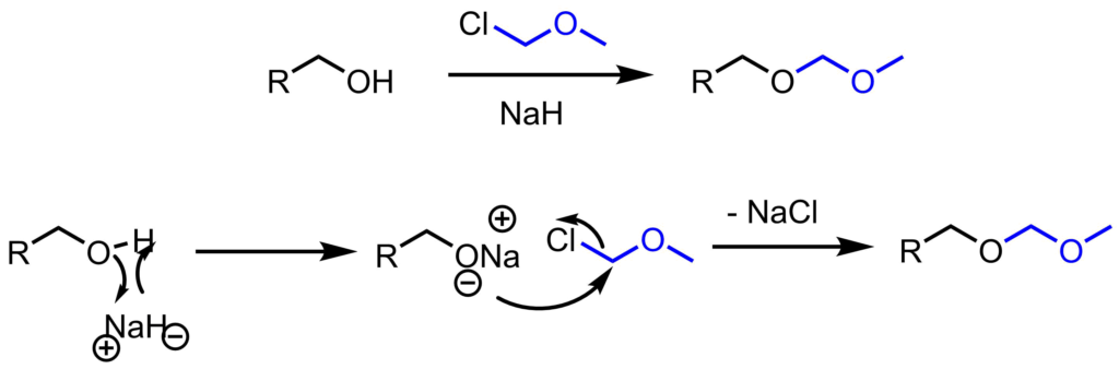 MOM基によるアルコールの保護 | ネットdeカガク