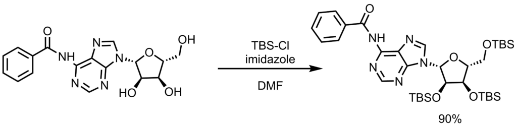 TBS基によるアルコールの保護 | ネットdeカガク