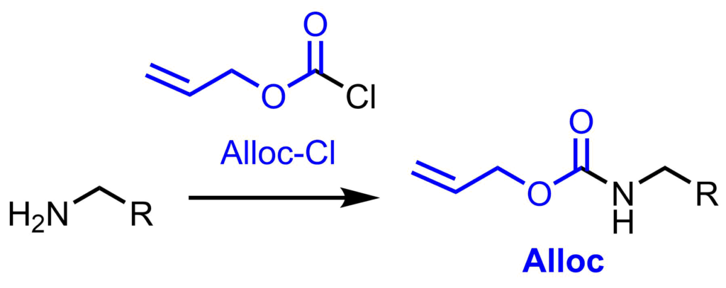 Alloc基によるアミンの保護 | ネットdeカガク