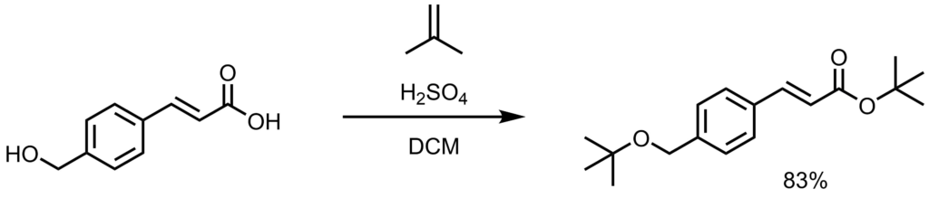 tert-Bu基によるアルコールの保護 | ネットdeカガク
