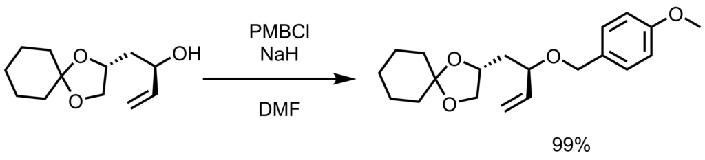 PMB基 (p-メトキシベンジル基)によるアルコールの保護 | ネットdeカガク