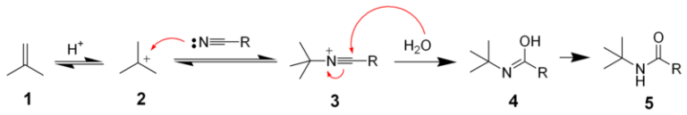 リッター反応 ニトリルをアミドに変換！ | ネットdeカガク